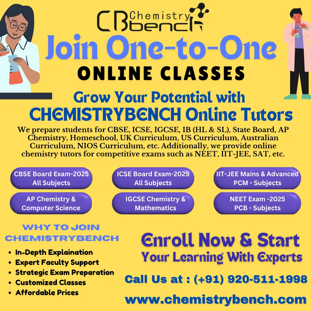 IGCSE Chemistry Online Course & Syllabus | Chemistry Bench